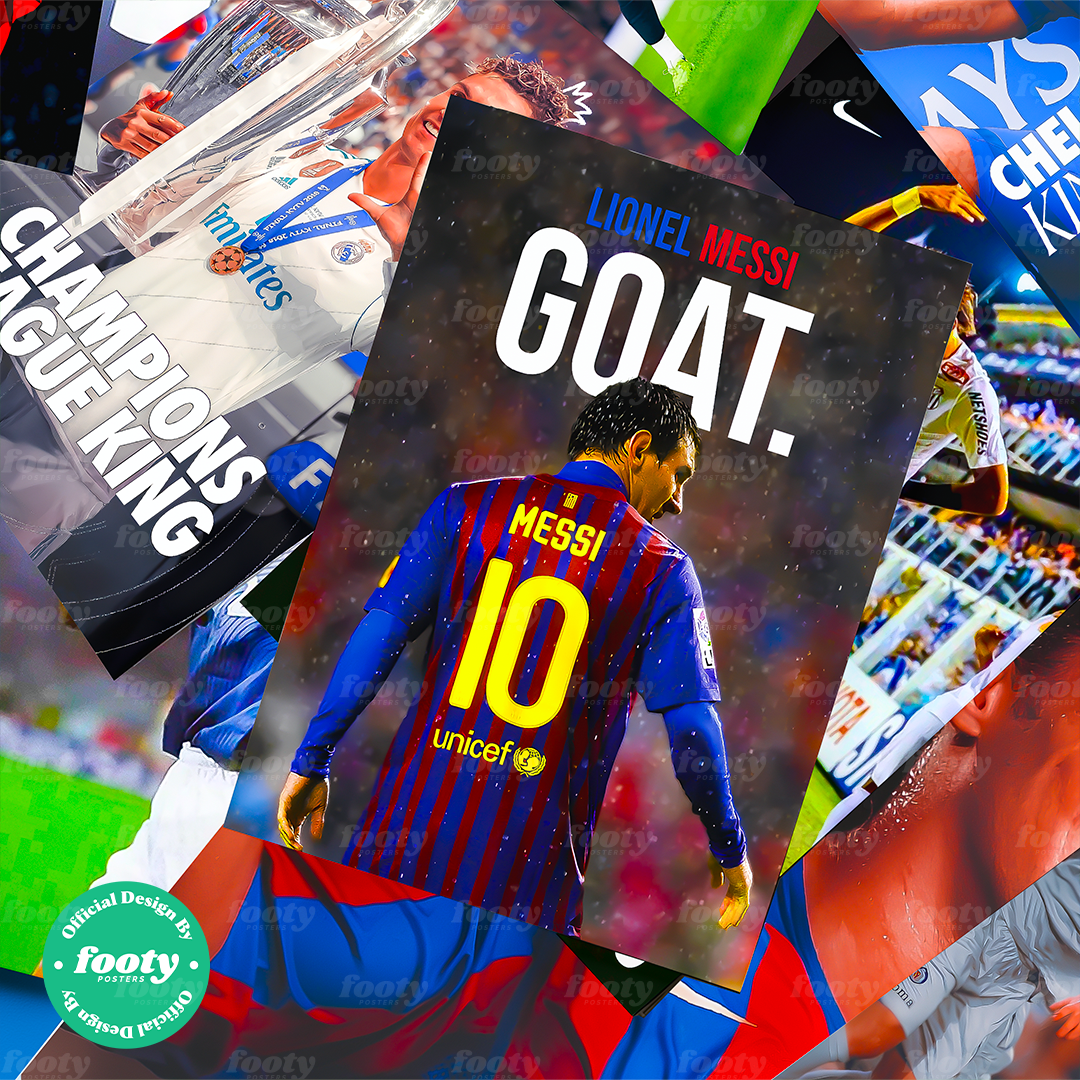 GOAT's – Footy Posters