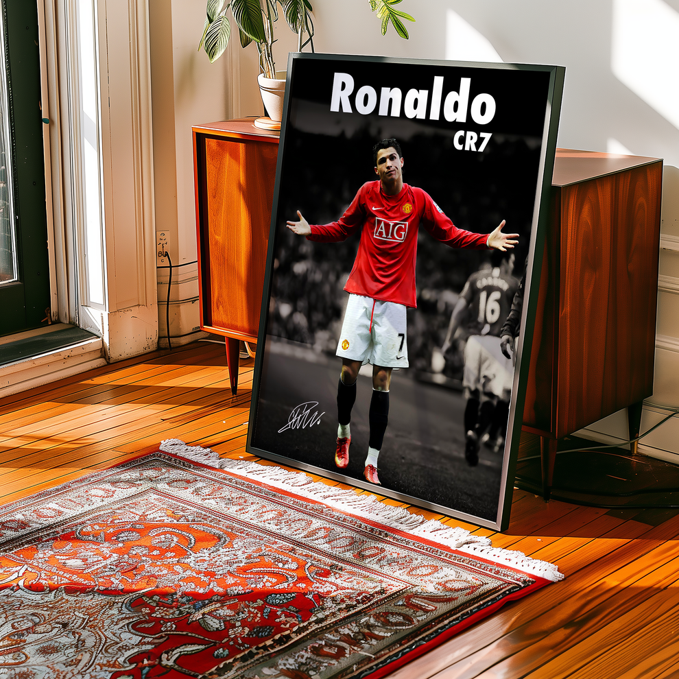 Cristiano Ronaldo 'CR7' Poster – Footy Posters