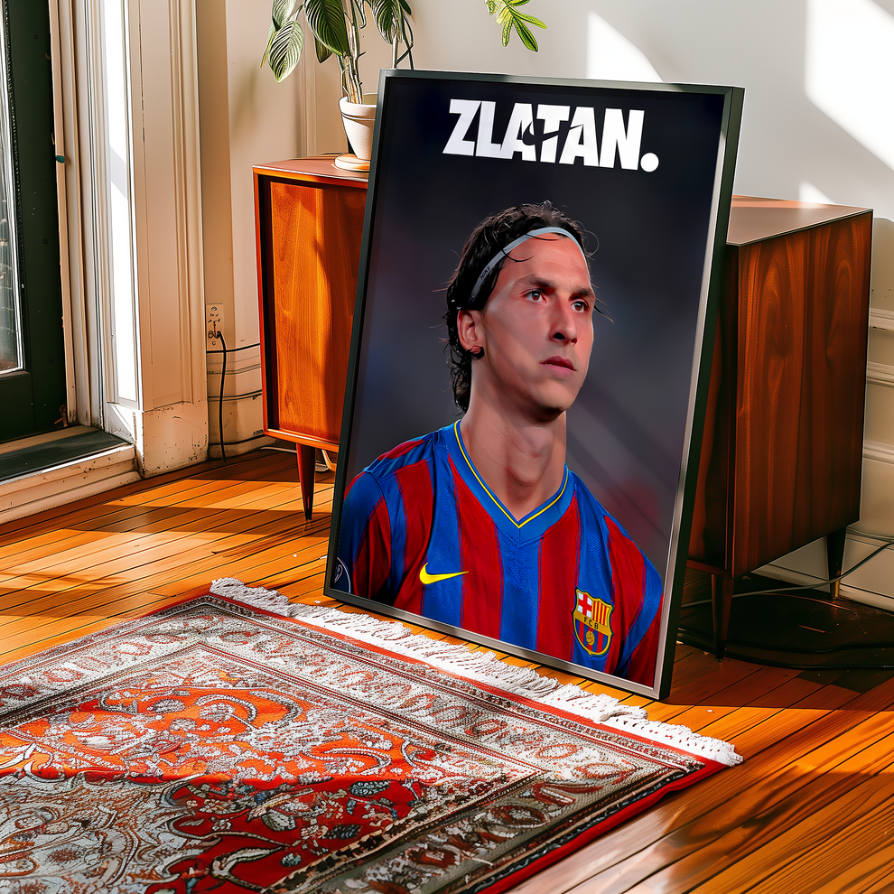 Zlatan Poster – Footy Posters
