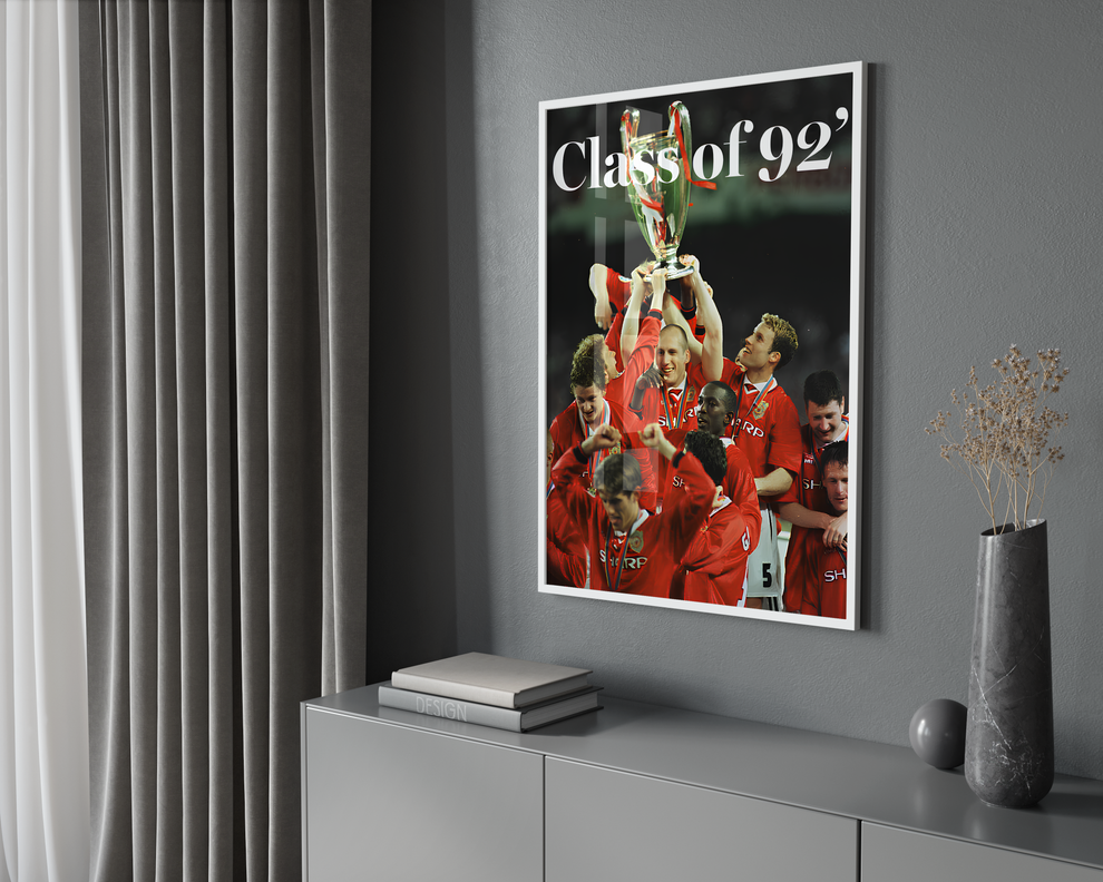Manchester United 'Class Of 92' Poster – Footy Posters