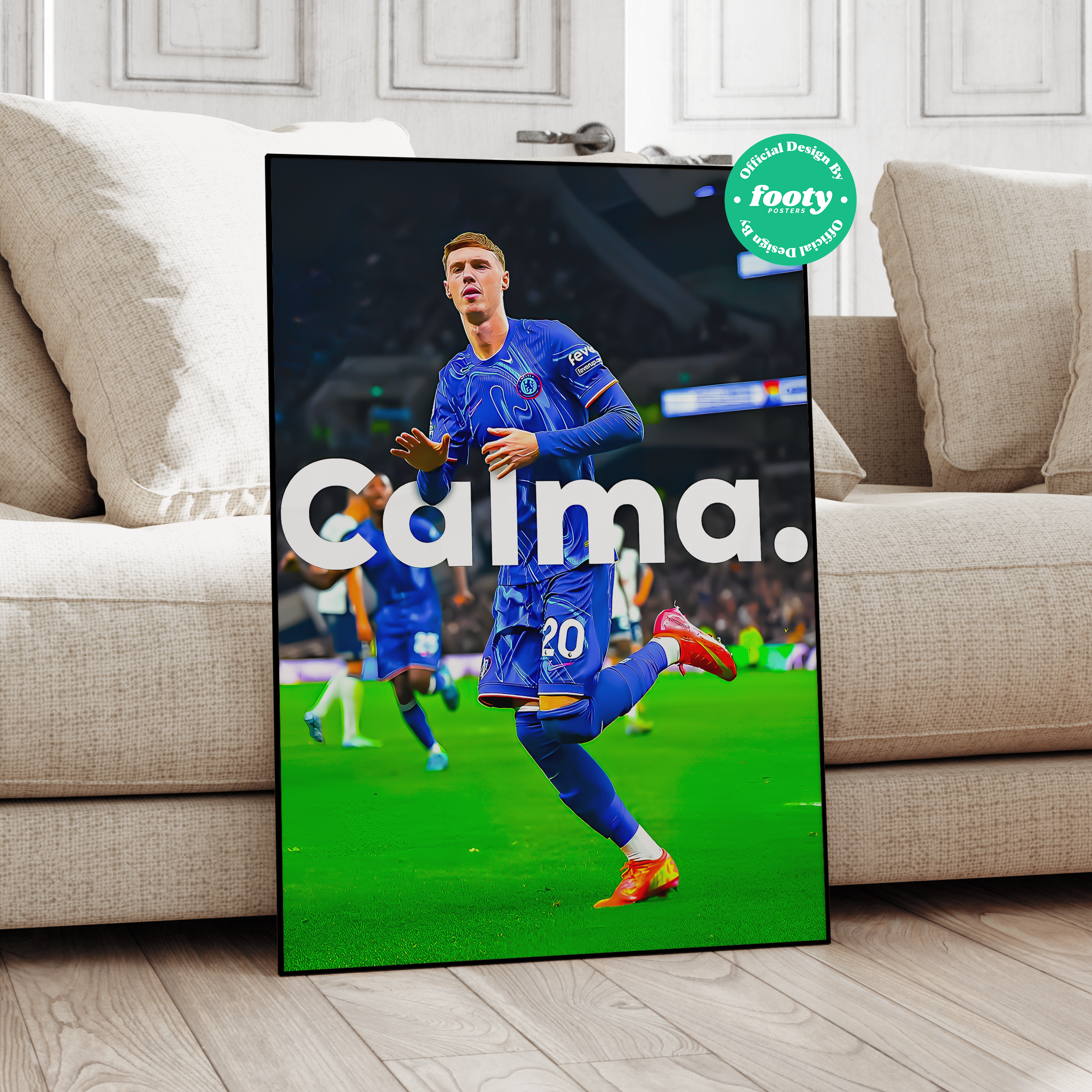 Cole Palmer 'Calma' Poster – Footy Posters